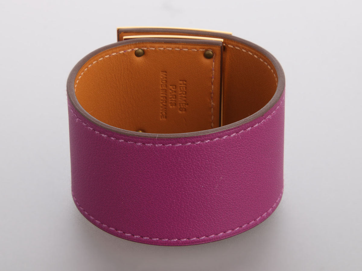 Hermès Anemone Swift Kelly Dog Bracelet - Ann's Fabulous Closeouts