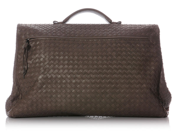 Bottega Veneta Clay Intrecciato Briefcase - Ann's Fabulous Closeouts